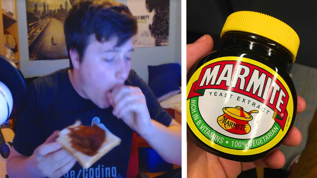 First Time Trying Marmite.. - YouTube
