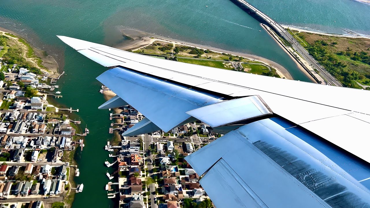 [4K] – Incredibly Beautiful New York JFK Takeoff – Lufthansa – Boeing ...