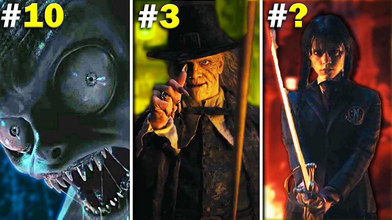 Top 16 Monstruos MÁS PODEROSOS en Merlina (Wednesday ) | Netflix - YouTube