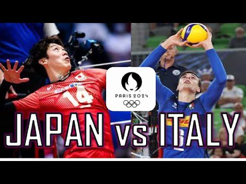 Full match | Volleyball | JAPAN vs ITALY | 5set | Olympic games 2024 ...