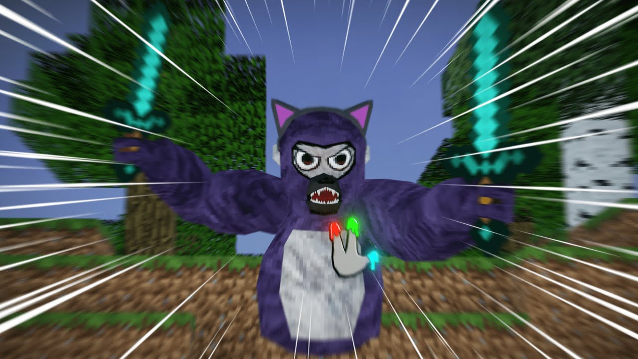 GORILLA TAG added MINECRAFT?! - YouTube