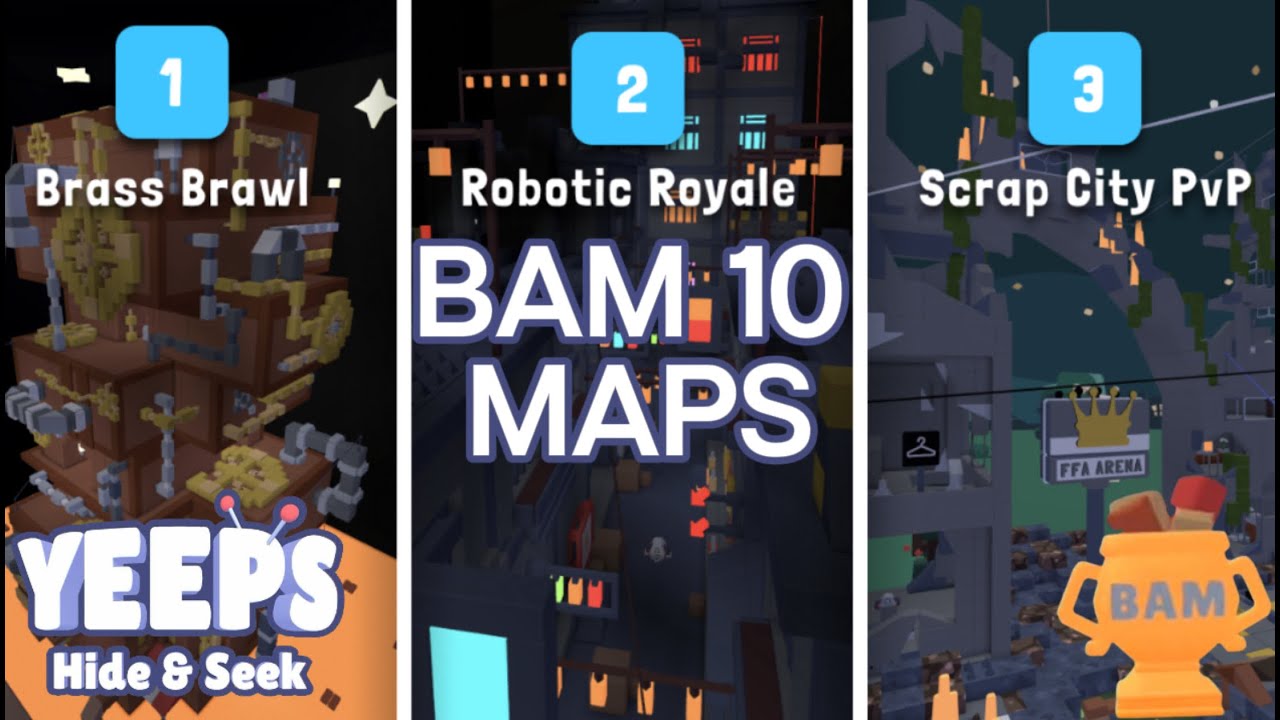 Checking Out The New BAM 10 Maps! - YouTube
