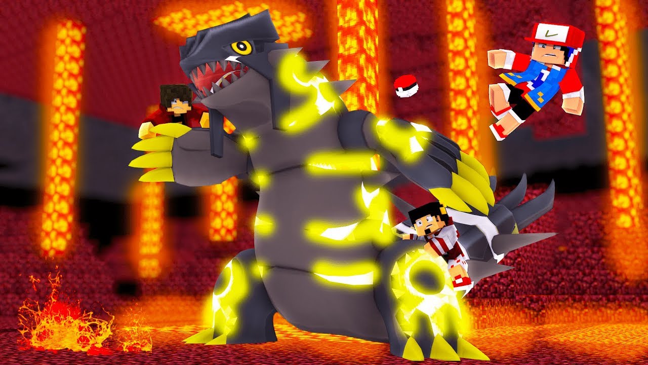 Minecraft: GROUDON PRIMAL SHINY - RUBY #19 « Nitro » - YouTube