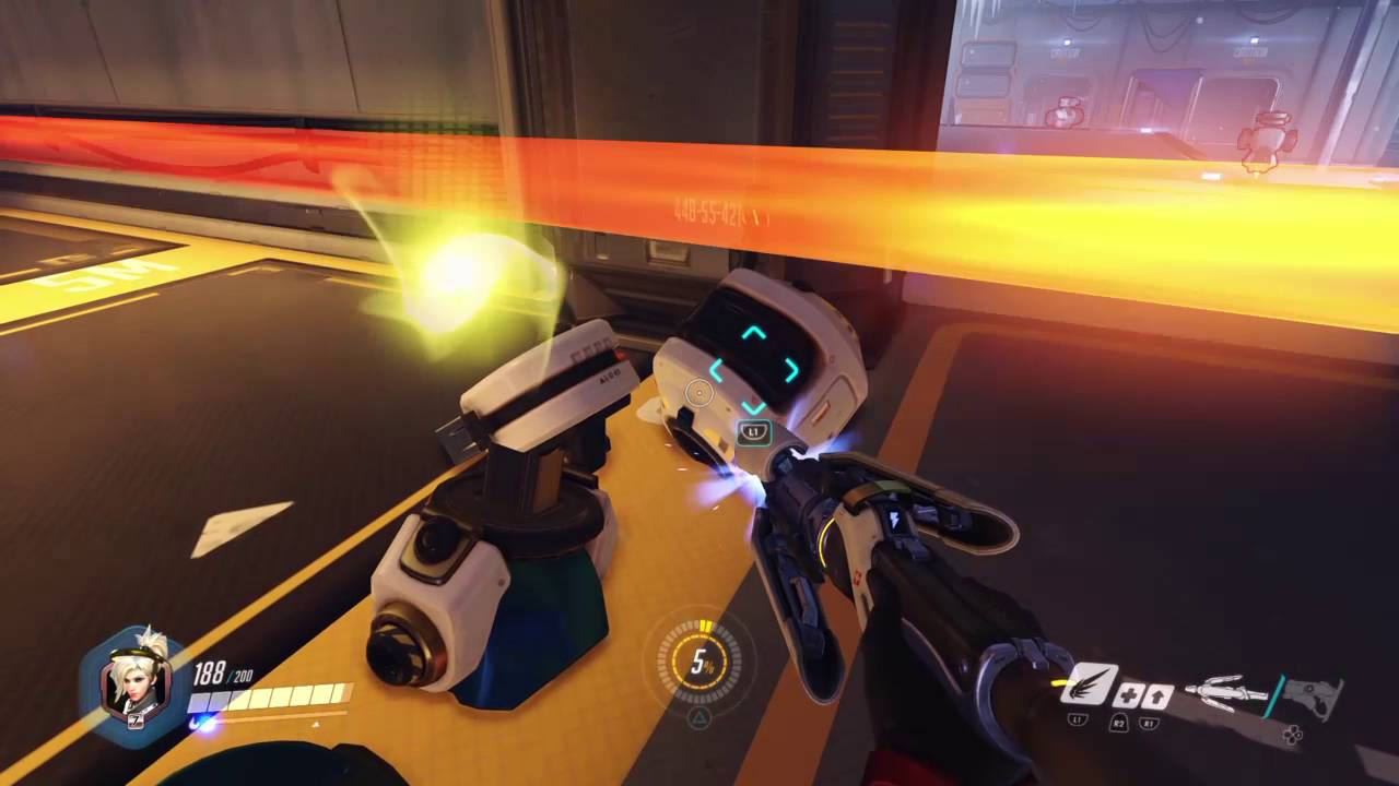 Overwatch Target Range Final Part All support Heros - YouTube