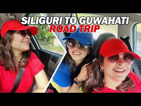 Siliguri to Guwahati || Road trip || Meghalaya trip day 2 ||Room tour || best route || RooqmaRay