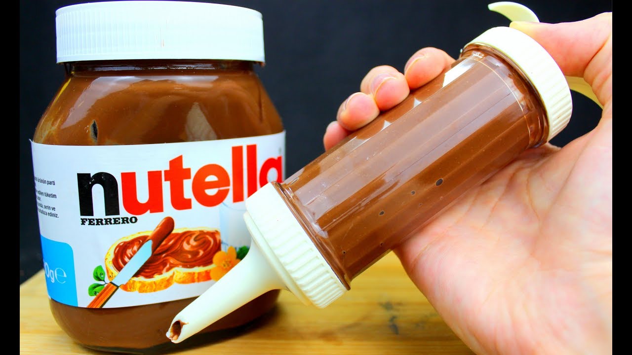 12 Simple Tricks and Ideas with Nutella - YouTube