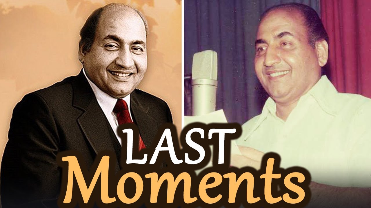 Iconic Playback Singer Mohammed Rafi - Last Moments Of His Life - YouTube