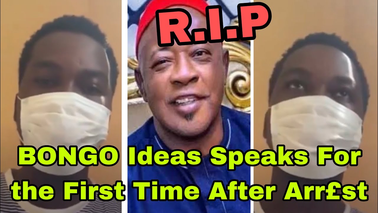 BREAKING: BONGO IDEAS SPEAKS FOR THE FIRST TIME AFTER ARR£ST - YouTube