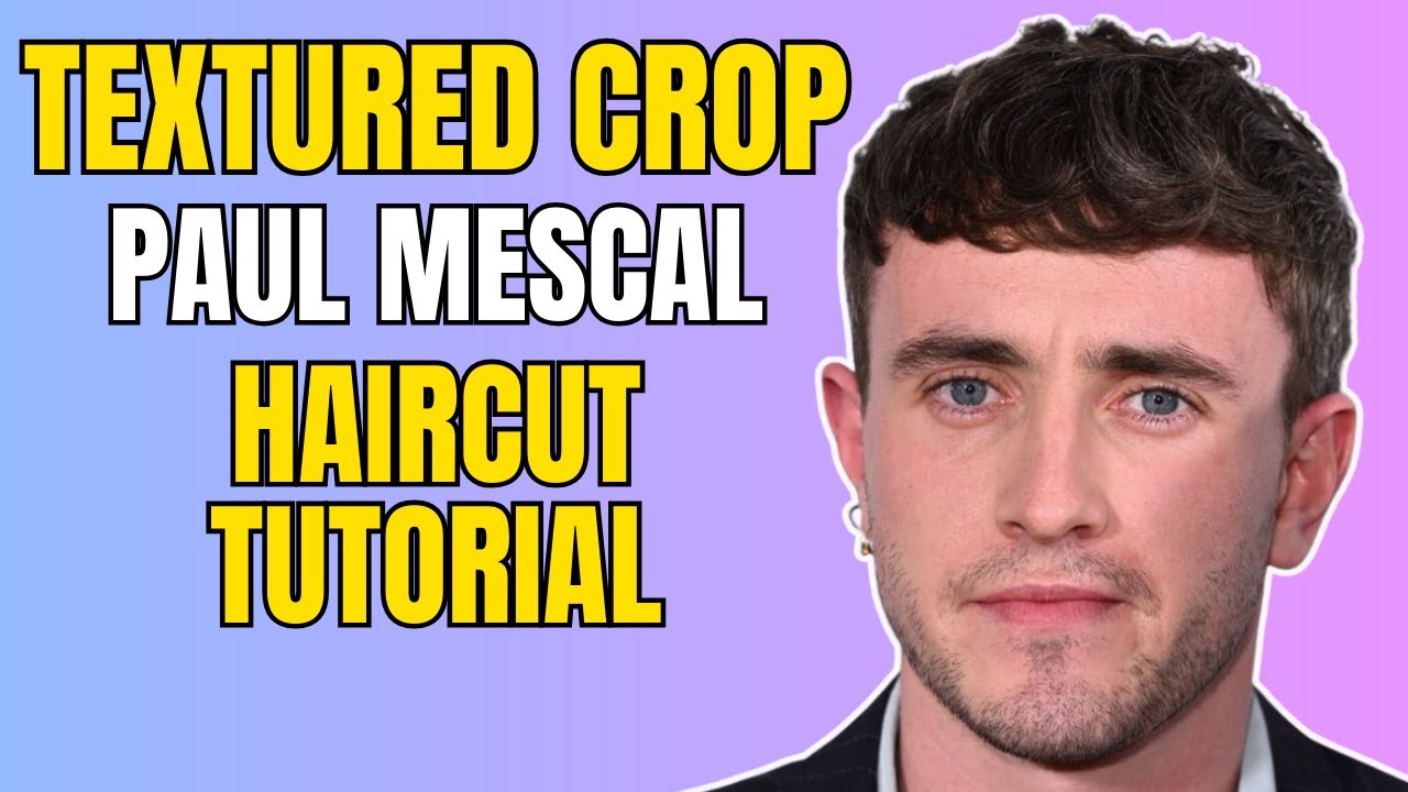 How to Cut a Textured Crop Haircut Step by Step - YouTube