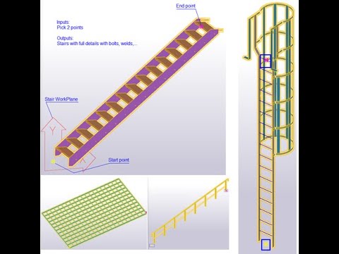 Tekla API Samples - 01 - Intelligent Custom Components - YouTube