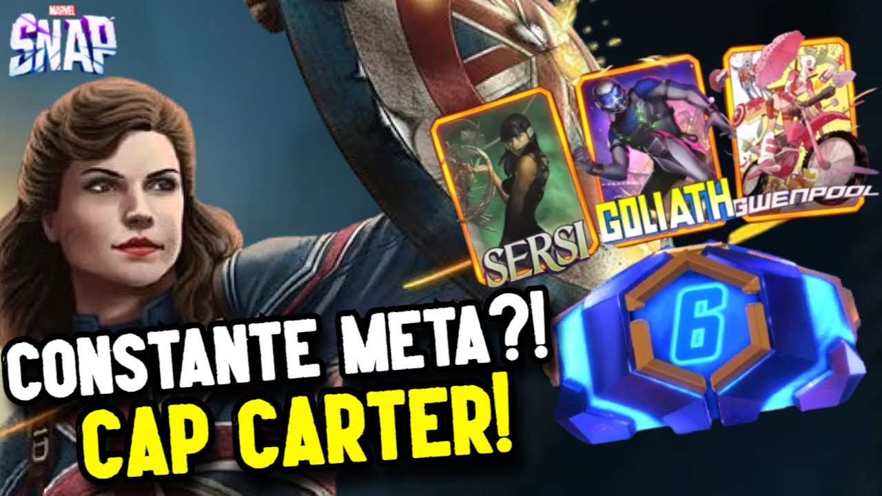 DECKS com CAPTAIN CARTER e GOLIATH para testar no PRIMEIRO DIA ...