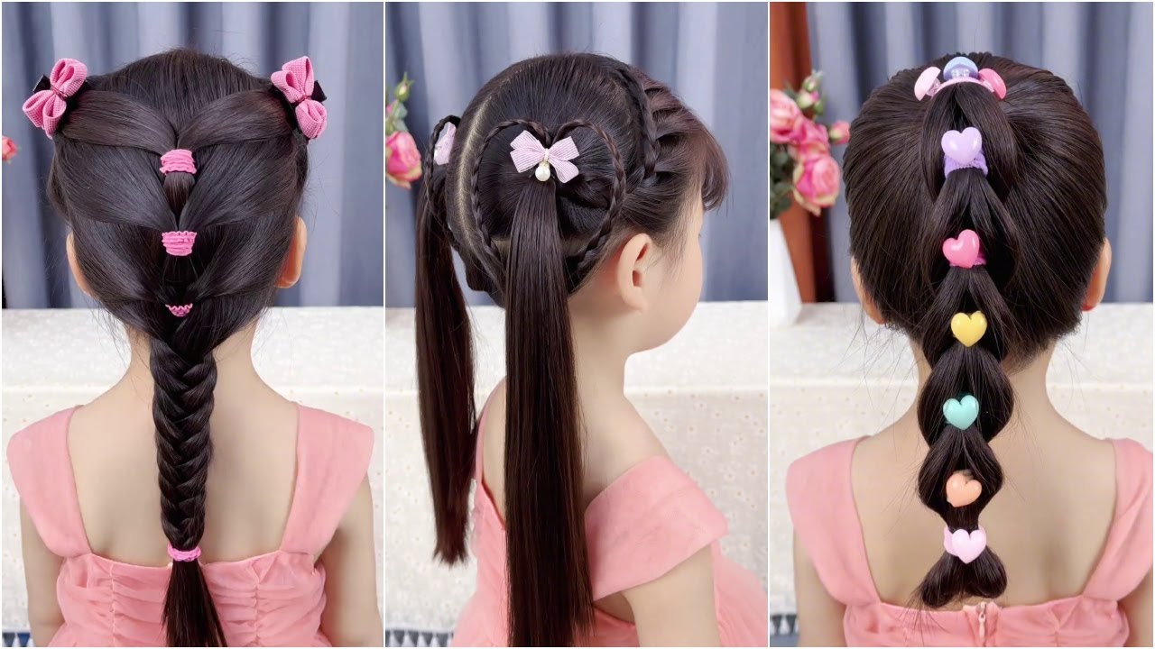 Ribbon and Plate Hairstyle Tutorial | Step by Step Guide to Beautiful ...