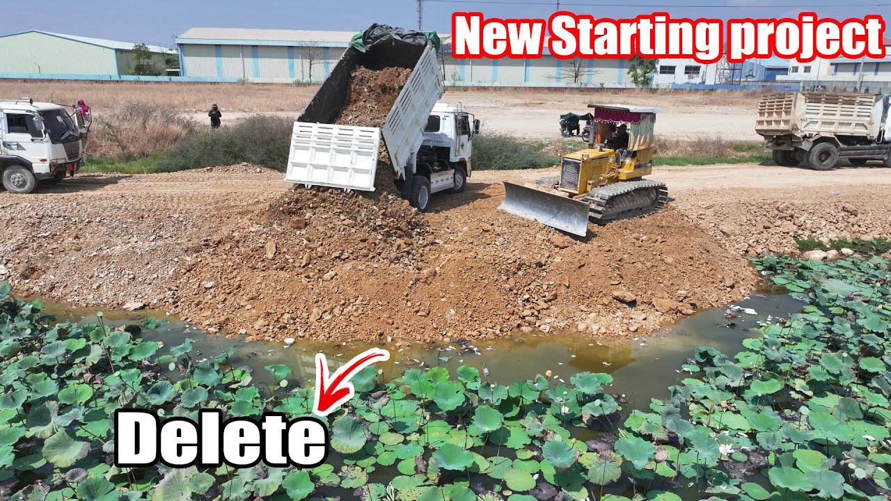 The New project Delete the Big Lake Create a fill Land to make a house ...
