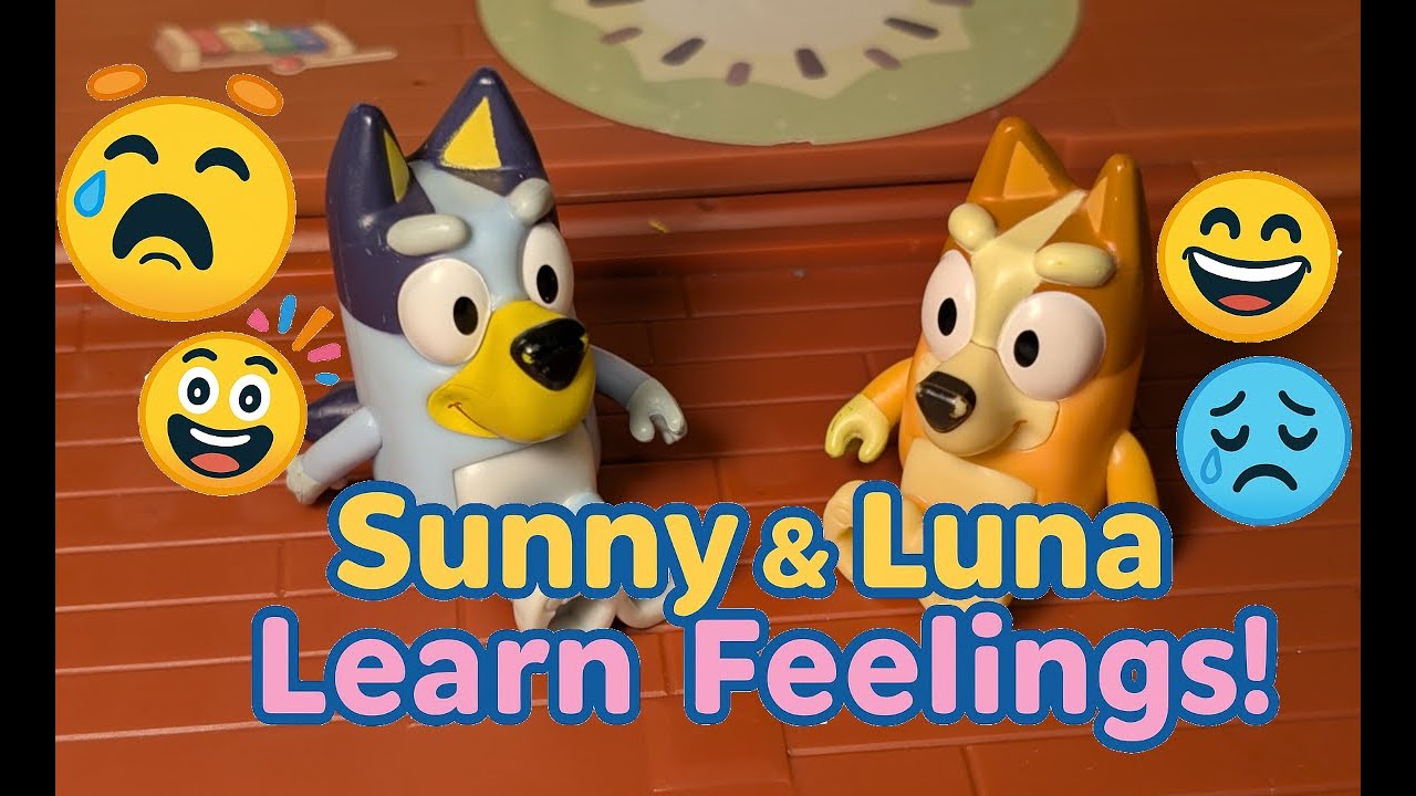 Sunny & Luna Learn About Feelings! | Betsy's ToyJoy - YouTube