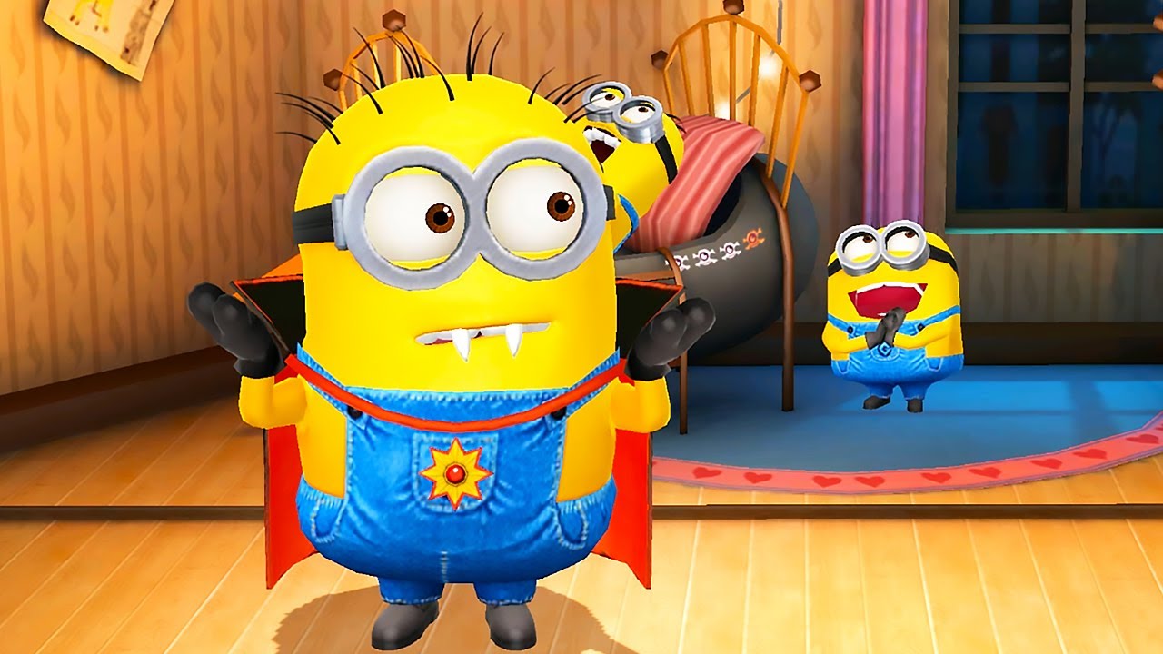 Vampire Minion and Gru's Rocket Task in Lvl 288. Minion rush game - YouTube