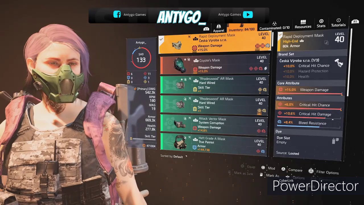 DPS Rifle Build Perfect Glass Cannon Versatile | The Division 2 | - YouTube
