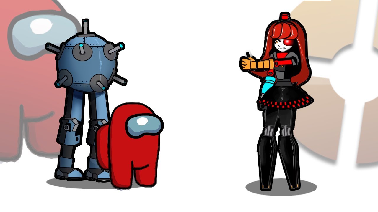 Mini Crewmate Kills Mimi Sentry from Team Fortress 2 | Among Us - YouTube