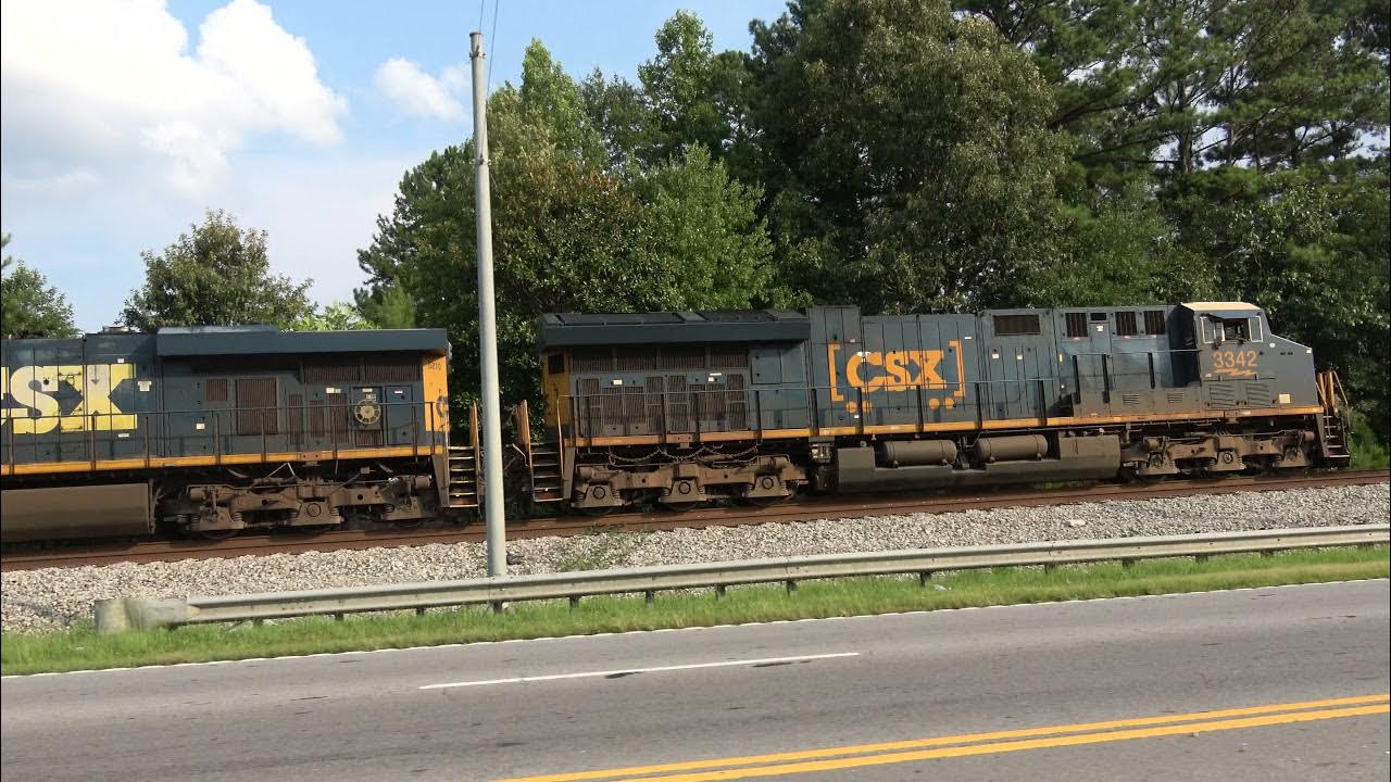Pacing CSX M784 with CSX ET44AH 3342 Leading 7/31/21 - YouTube
