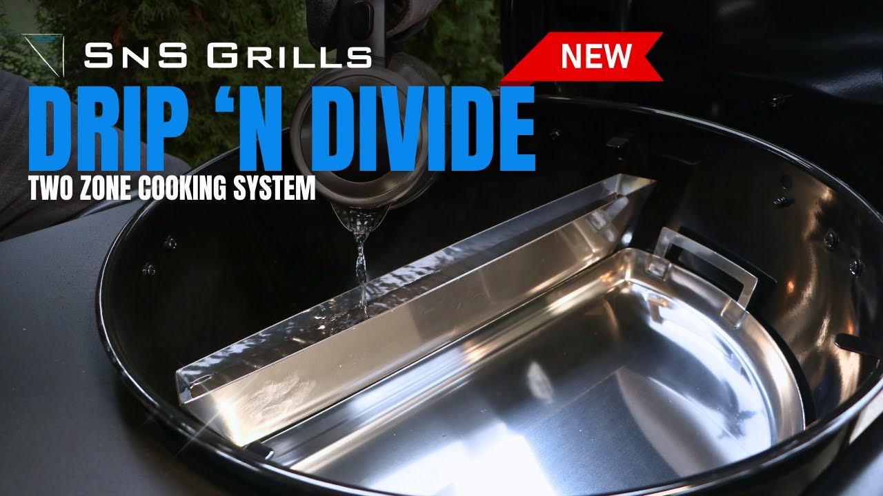 Slow 'N Sear Drip 'N Divide Cooking System - Best BBQ Accessories - YouTube