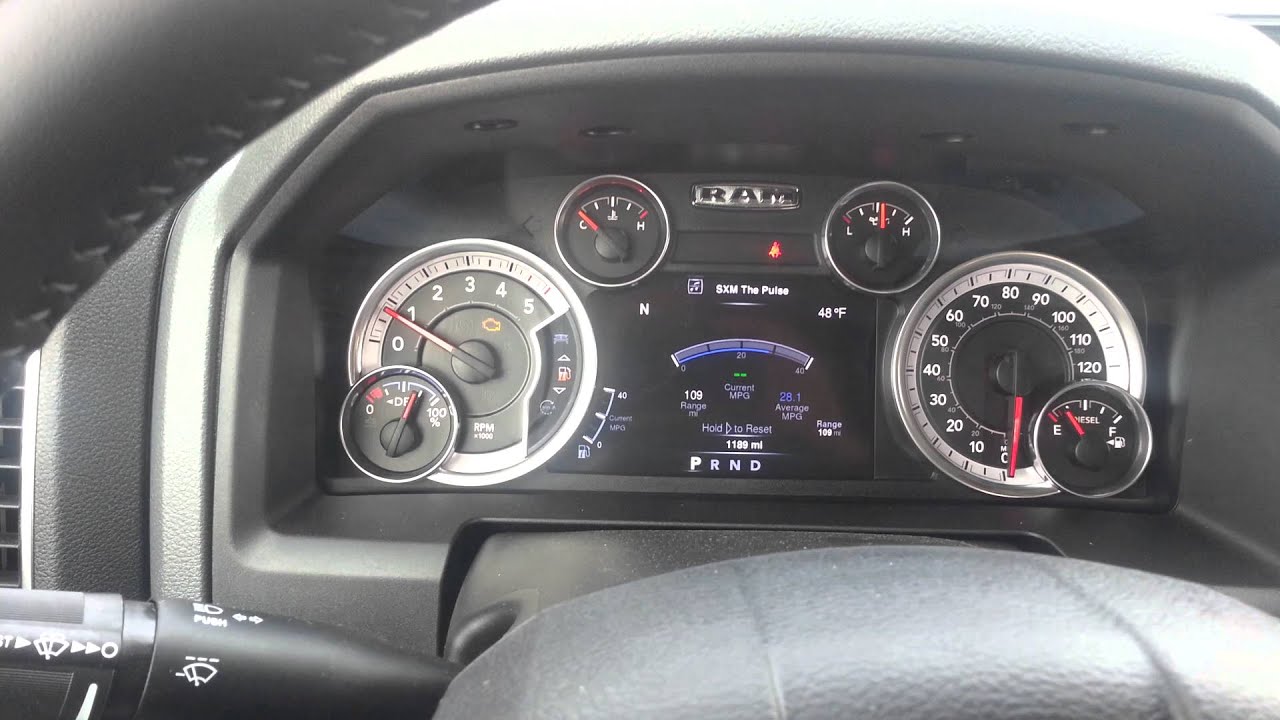 2016 Ram 1500 Ecodiesel Injen SRI (test) 0-40 pull - YouTube
