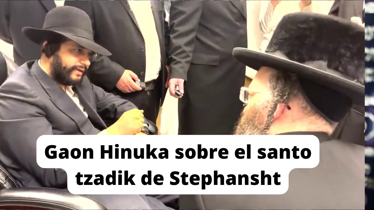 Gaon Yanuka sobre el santo tzadik de Stephansht. - YouTube