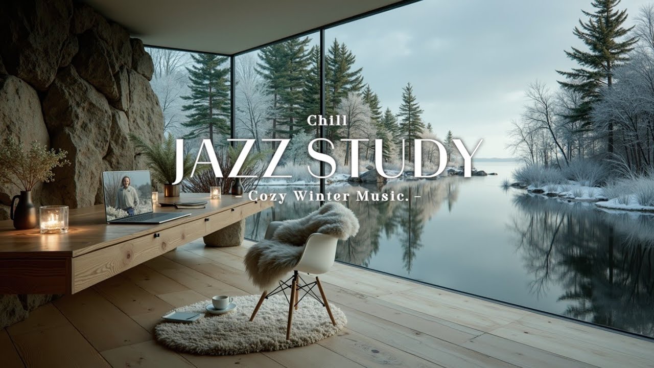 Cozy Winter Jazz ~ Chill Study Music for Focus & Relaxation - YouTube