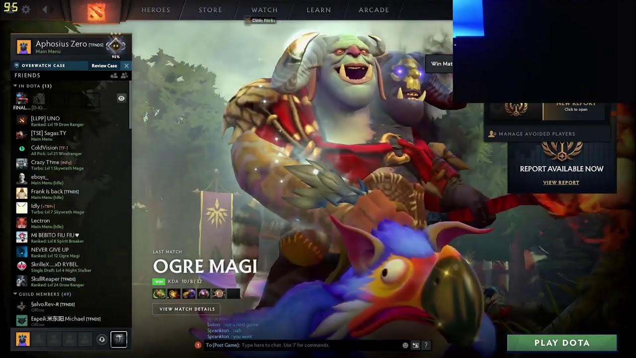 Ogre Magi Hard Support Patch 7.31d - Dota 2 Full Match Gameplay - YouTube