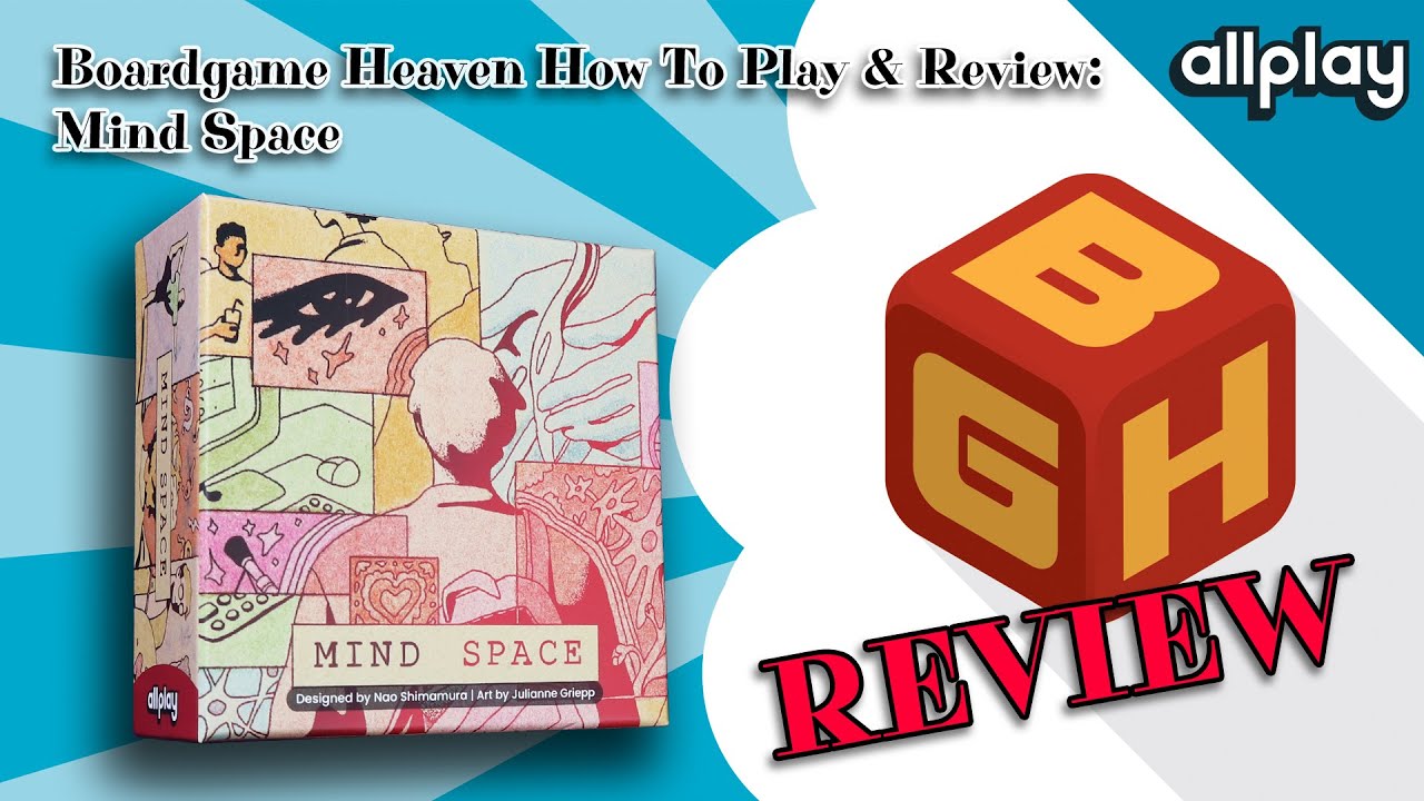 Board Game Heaven How To Play & Review 201: Mind Space (Allplay) - YouTube