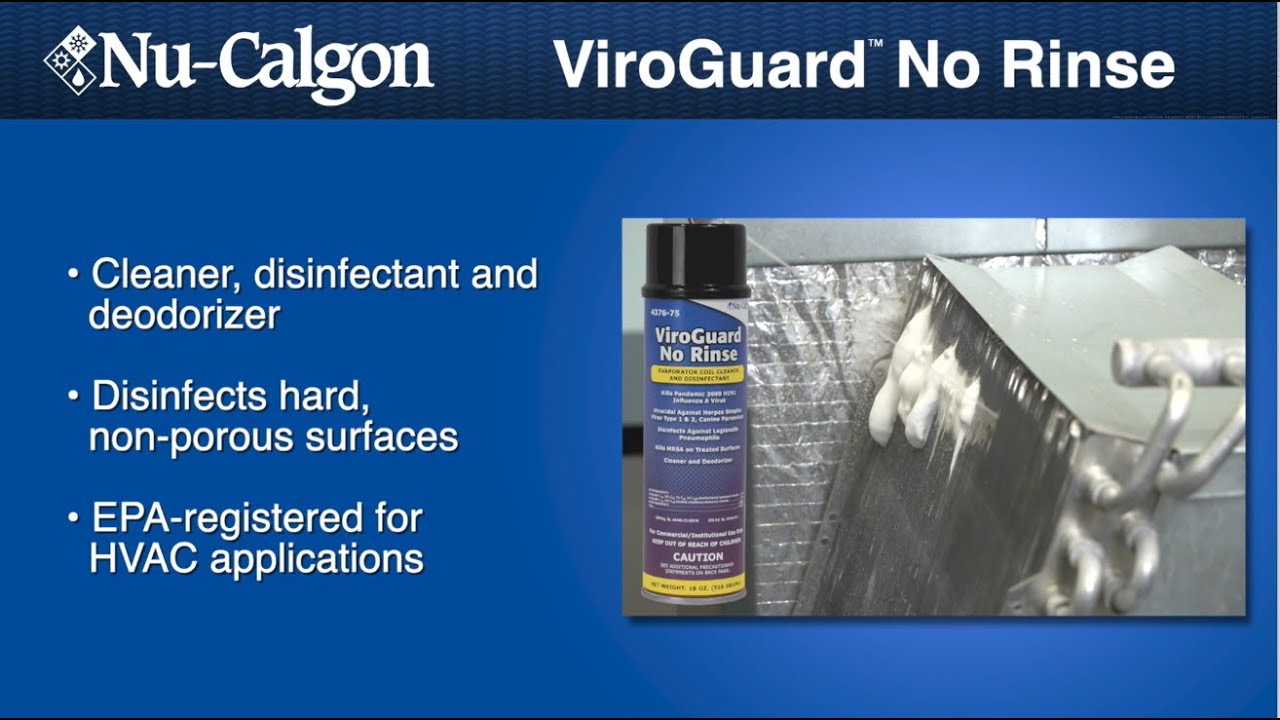 All about Viroguard, by Nu-Calgon - YouTube