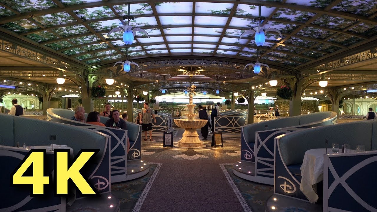 Enchanted Garden Restaurant - Disney Dream - Disney Cruise Line - DCL ...