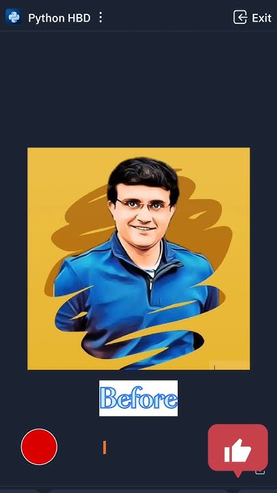 Birthday Wishes With Python 🐉 Python Fun Python Pythonprogramming Souravganguly🔥dada