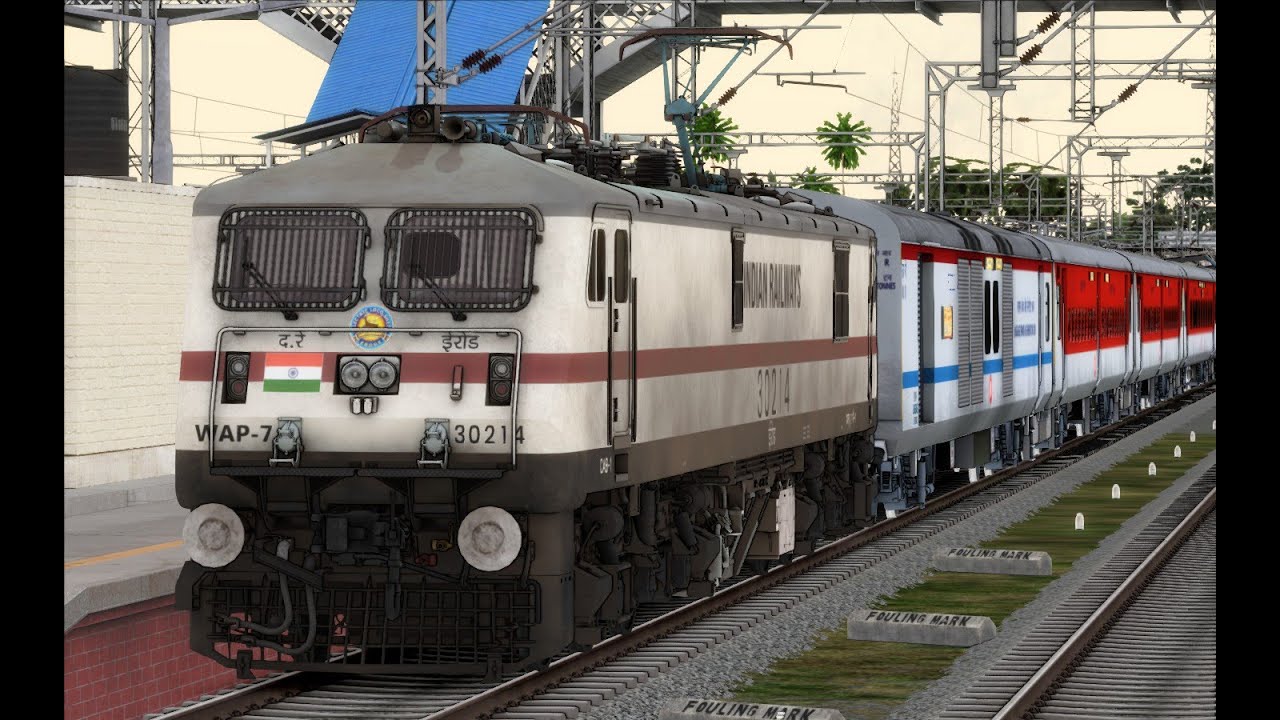 12632-Tirunelvelli-Chennai Egmore-NELLAI SF EXPRESS-TRAIN SIMULATOR ...