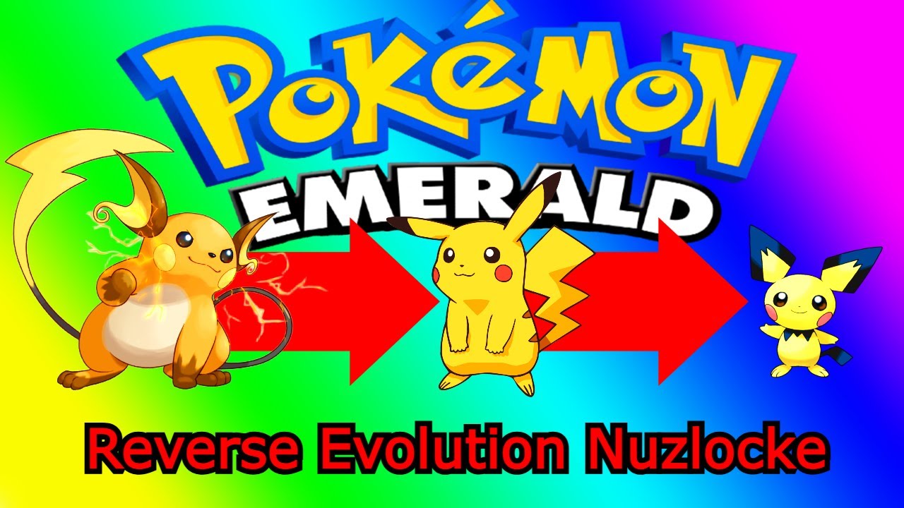Pokémon Emerald Reverse Evolution Nuzlocke Part 1 - YouTube
