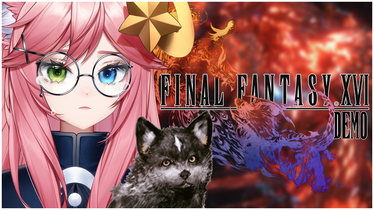 emotionale Katze spielt die FINAL FANTASY 16 DEMO (｡T ω T｡) - YouTube