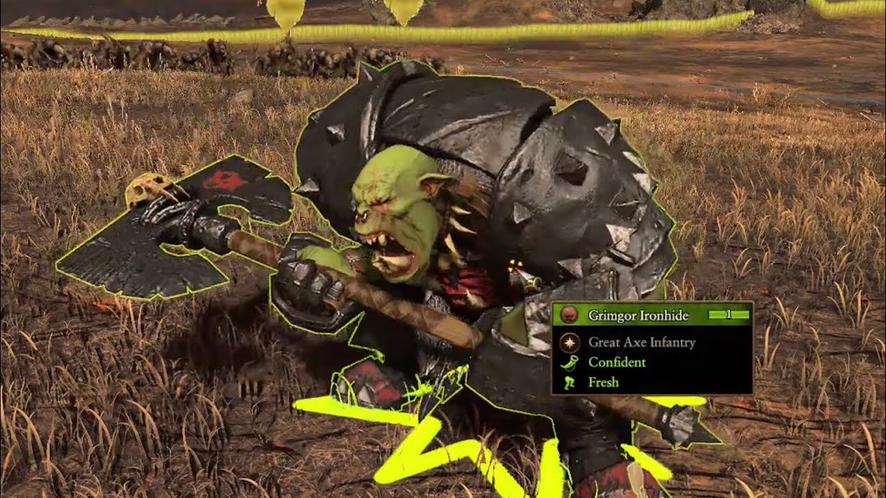 TOTAL WAR: WARHAMMER 3 Gameplay | Green Skins Charging the Bretonians ...