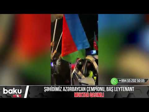 Muxtar Qasımlı.Azərbaycan sənlə qürur duyur💪