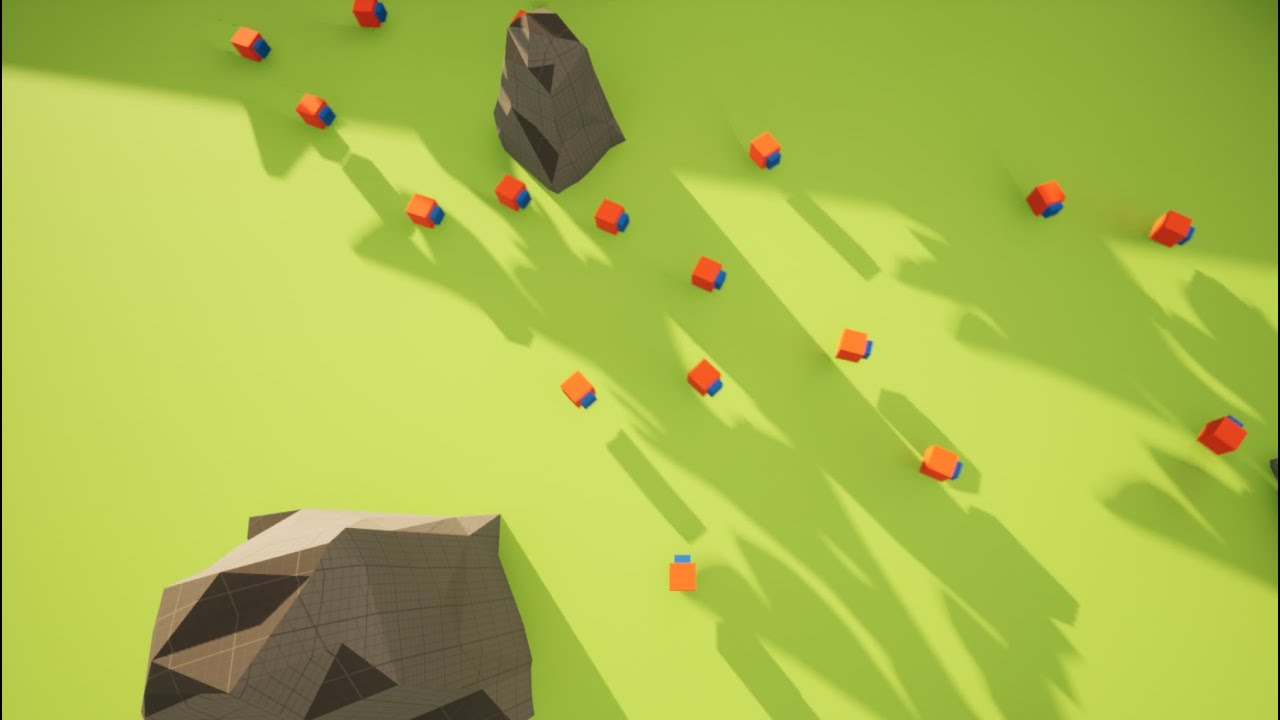 Flocking AI in Unreal Engine - YouTube