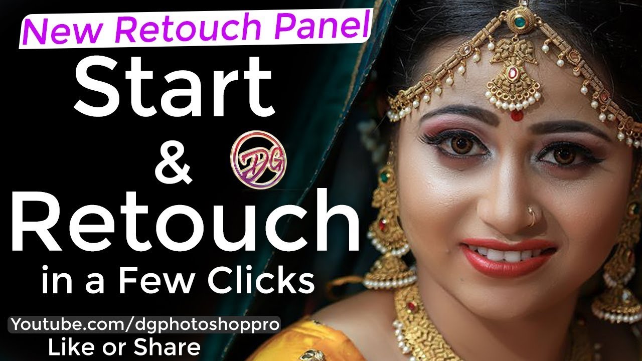 One Click Face Retouch Plugin For Photoshop | Skin Retouching Action ...
