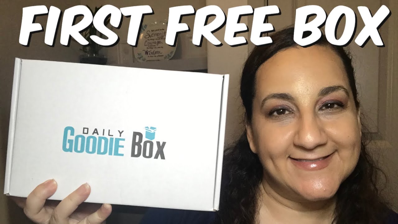 DAILY GOODIE BOX I JUNE 2019 I FREE SAMPLE BOX ANYONE CAN GET - YouTube