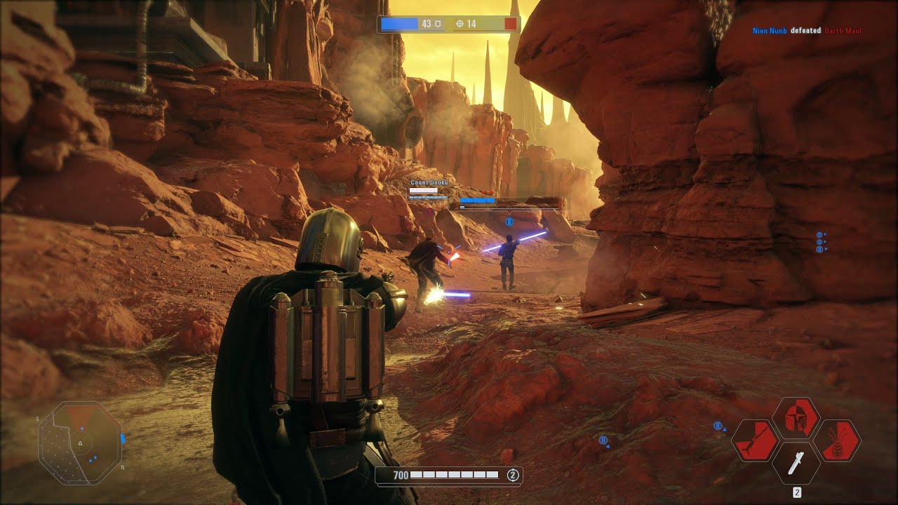 Star Wars Battlefront Plus Heroes Vs Villains (Modded) Gameplay #mods ...