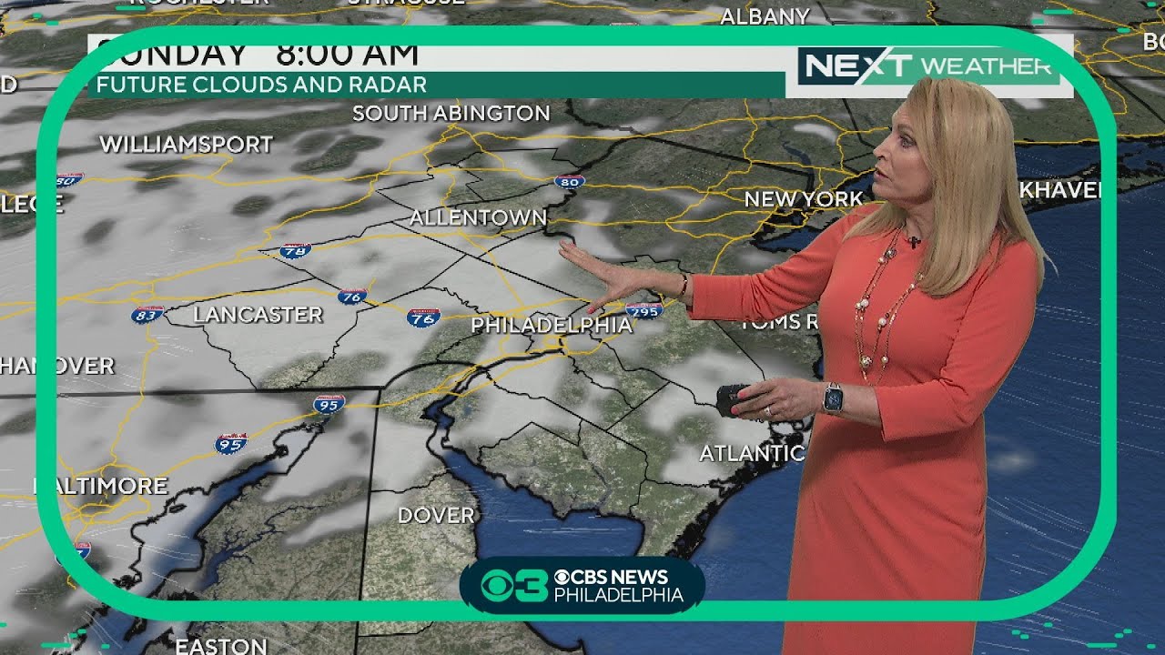 NEXT Weather: Sunny and breezy before Sunday rain - YouTube