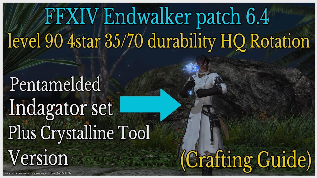 Level 90 4star 35/70 durability HQ rotation - YouTube