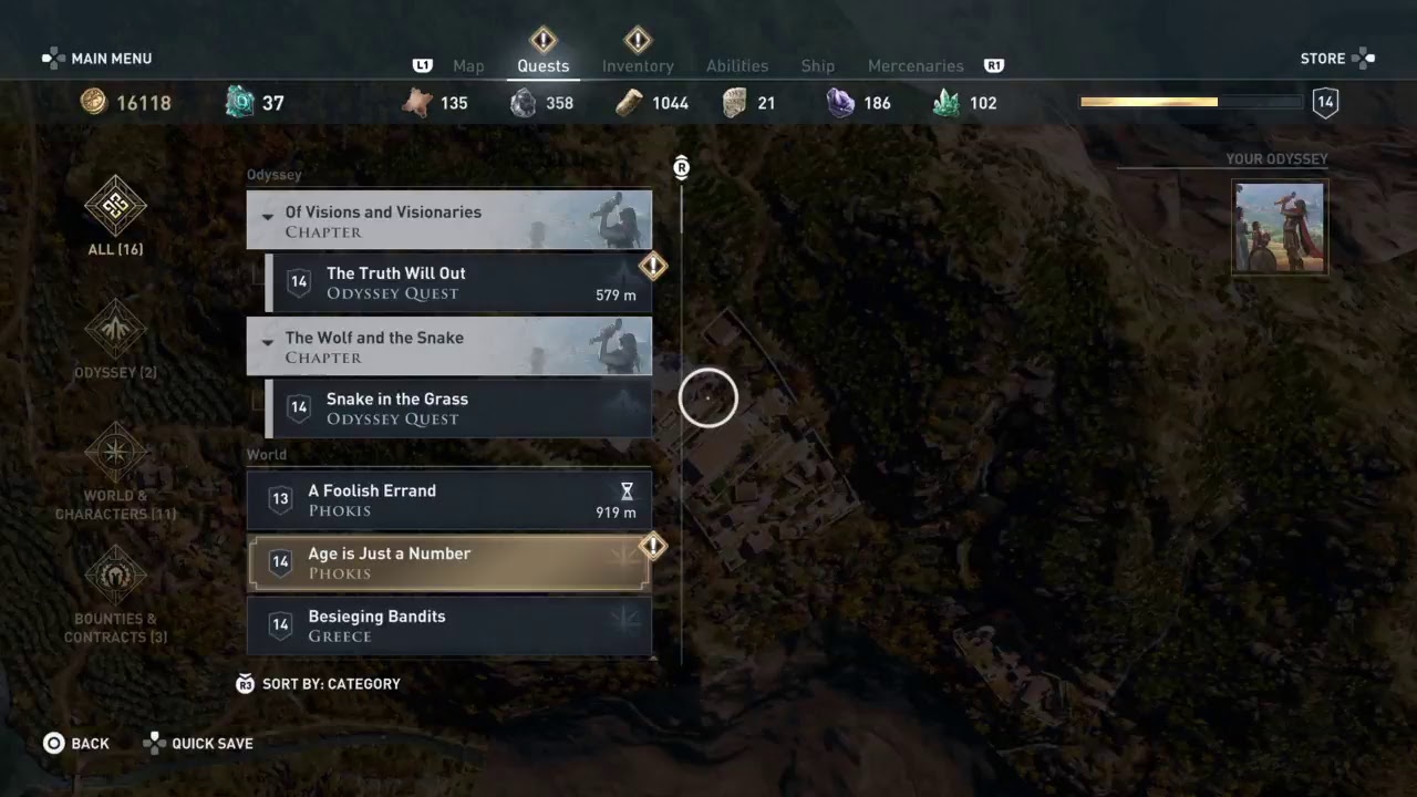ASSASSINS CREED ODYSSEY Exploration Playthrough All Side Quests ...