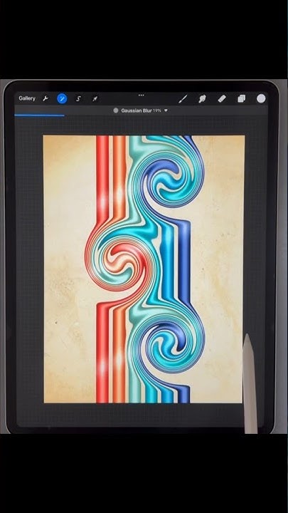 Procreate Art/ Procreate Tutorial/liquify Tool #short - YouTube