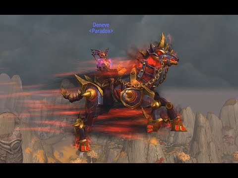 World Of Warcraft - Warforged Nightmare Mount - 6/11/2014 - YouTube