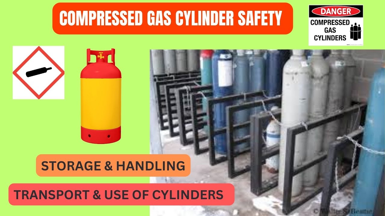 Compressed Gas Cylinder Safety | Safety in Transportation Storage ...