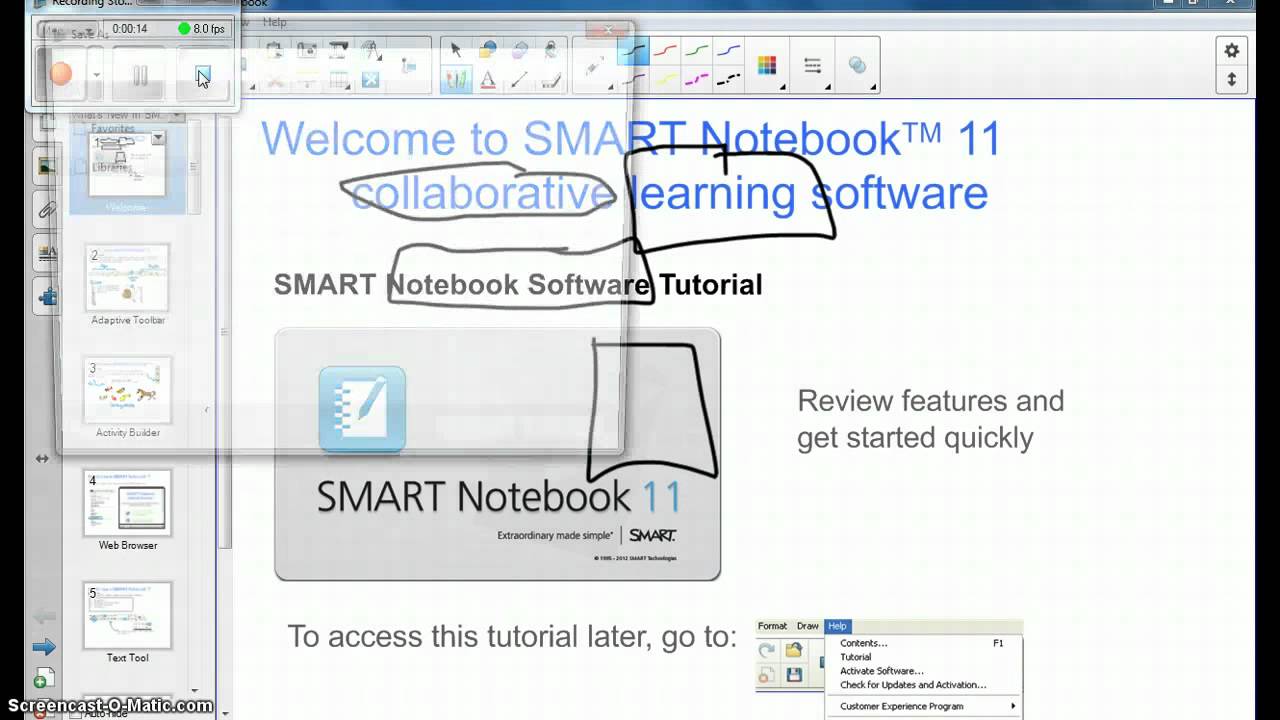 SMART Notebook Video Recorder - YouTube
