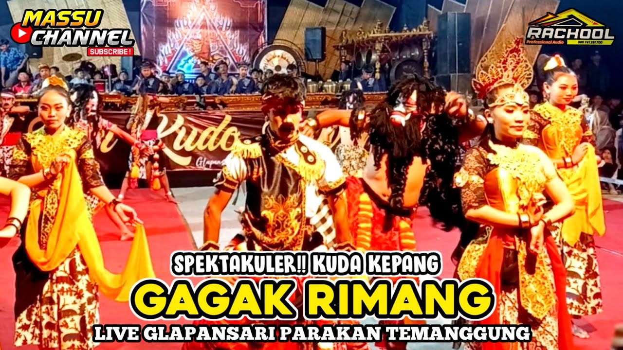 SPEKTAKULER!! KUDA KEPANG GAGAK RIMANG TARUKAN LIVE GLAPANSARI TERBARU ...