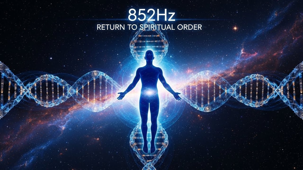 528Hz DNA Repair Music with Deep Theta Waves and Subconscious Healing ...