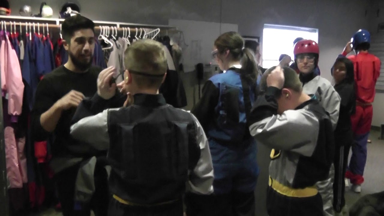 Indoor Skydiving for Eric Hack's Birthday 4 - YouTube
